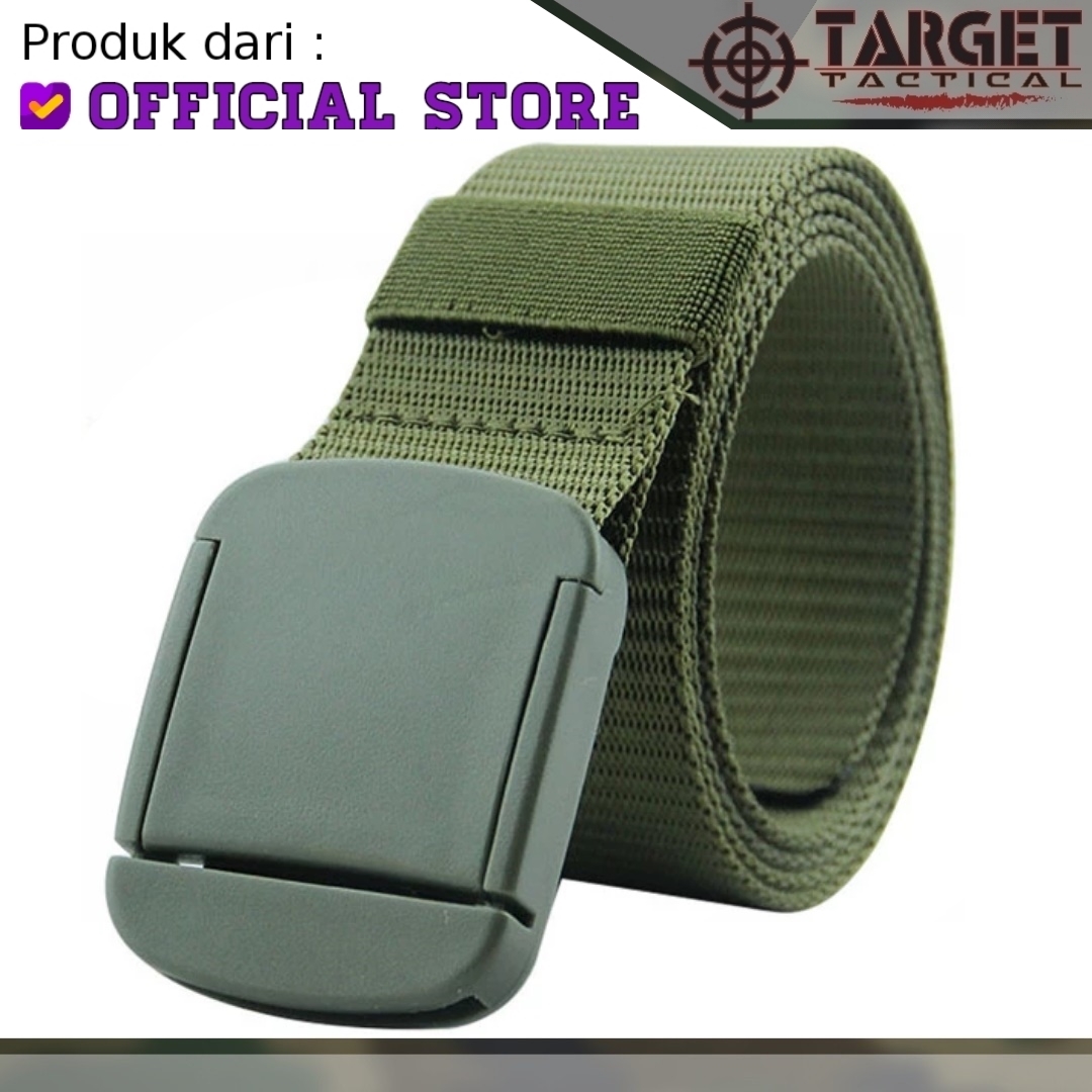 Gesper Tactical Plastik – Hijau Army - Target Military ID Distributor ...