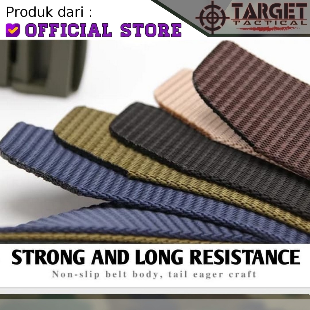 Gesper Tactical Plastik – Hitam - Target Military ID Distributor ...