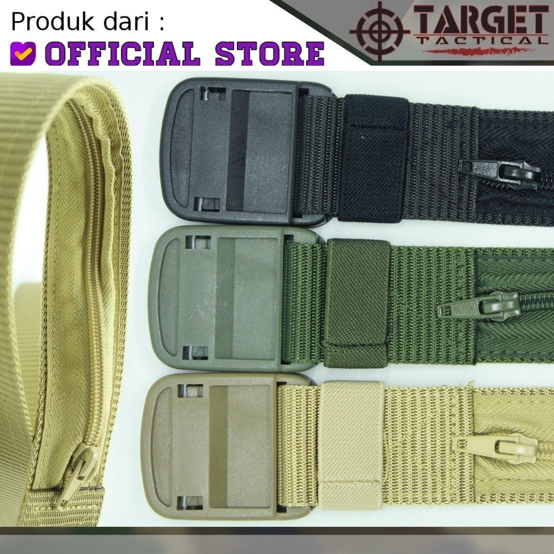 Gesper Tactical Plastik Kantung – Hitam - Target Military ID ...