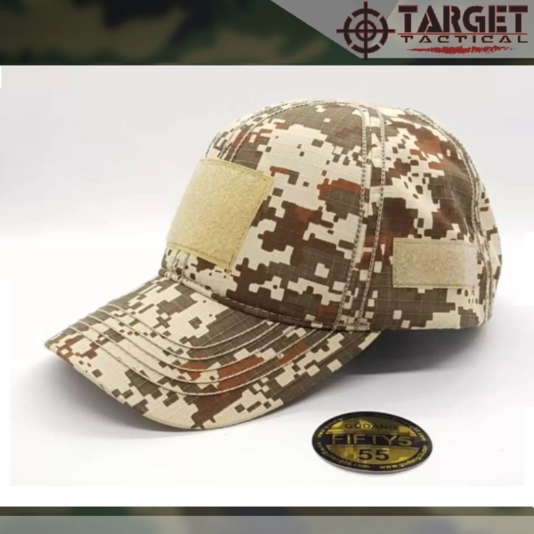 Topi Velcro Army – Digital Krem - Target Military ID Distributor ...